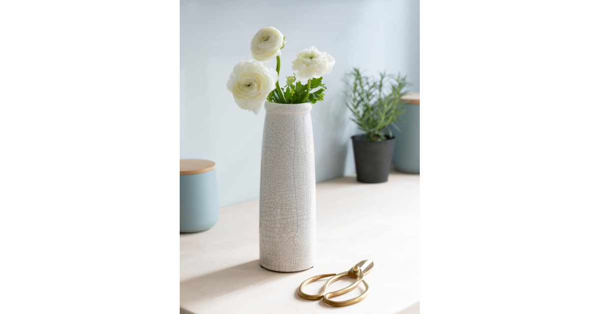 Keramická váza Ravello Bottle Vase 25 cm | Elarte