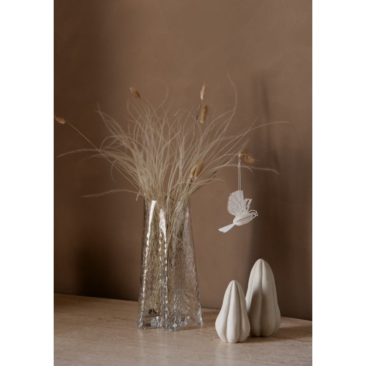 Dekorativní ptáčci Paper Bird White - set 2 ks | Elarte