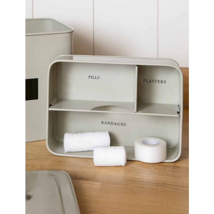 Plechový box na léky First Aid Clay | Elarte