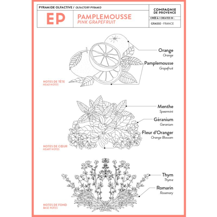 Hydratační krém na ruce Růžový grep, 100 ml | Elarte